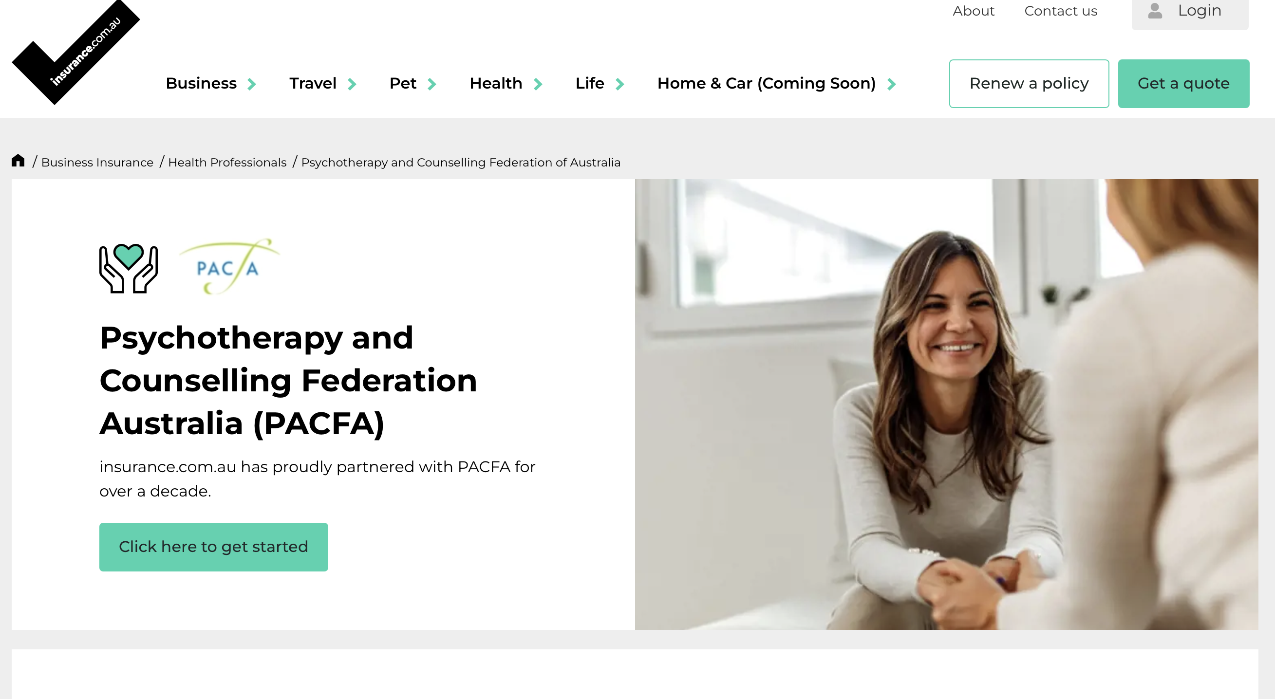 PACFA Home